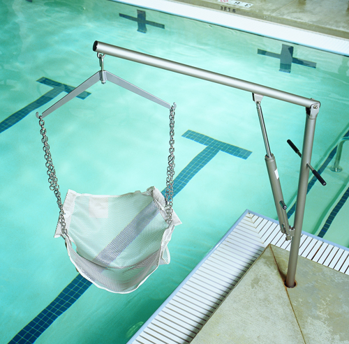 Hoyer Pool Lift Hydraulic W- Sling W-back & Chains - Mid-Atlantic ...