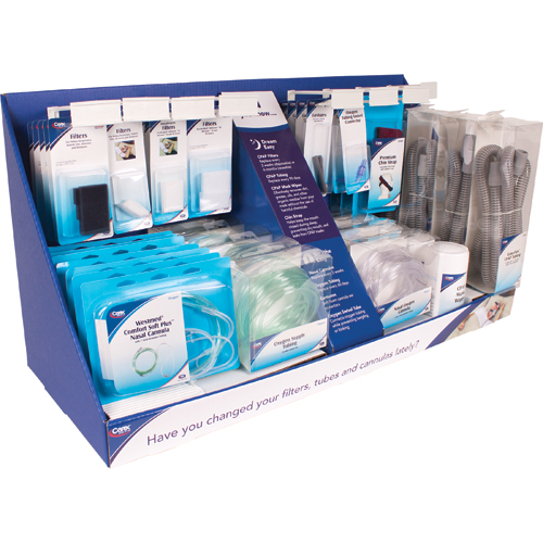 Cpap Respiratory Counter Display 54 Pieces Plus Display - Mid-Atlantic ...